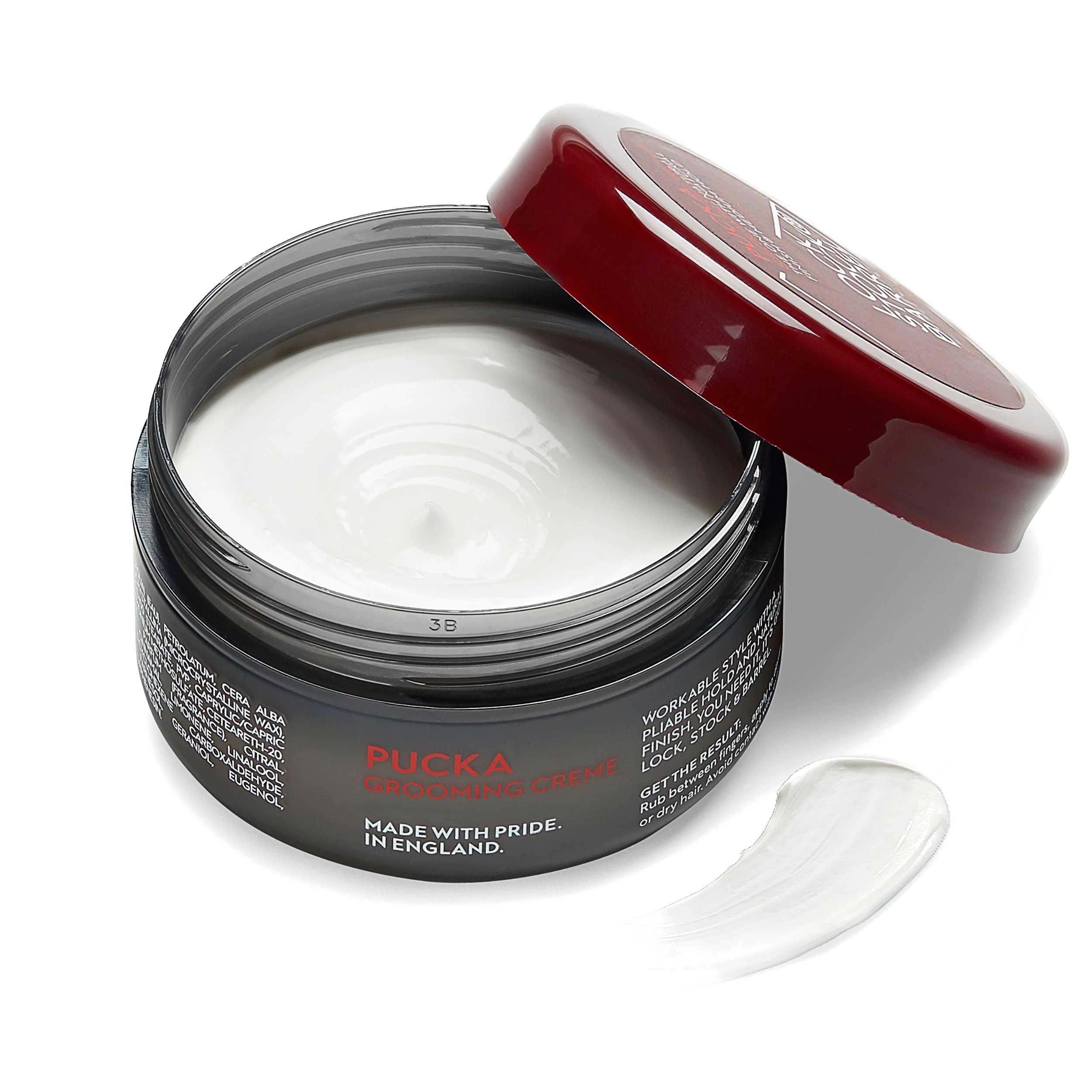 Pucka Grooming Creme 3.53 Oz - Flexible Hold & Sheen